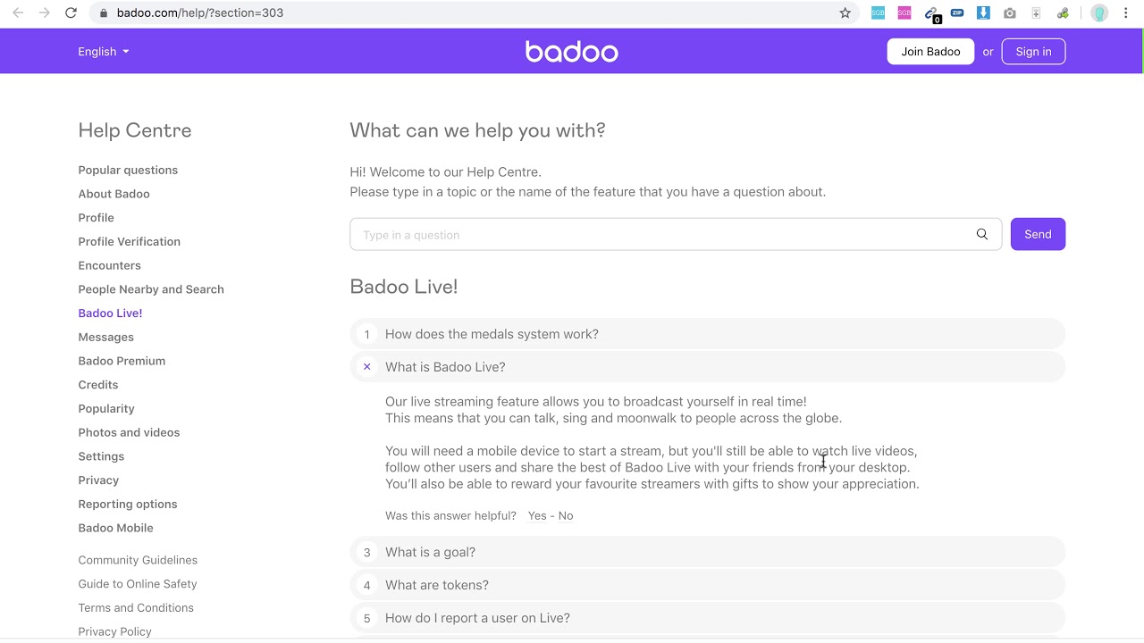WHAT IS BADOO LIVE? - YouTube