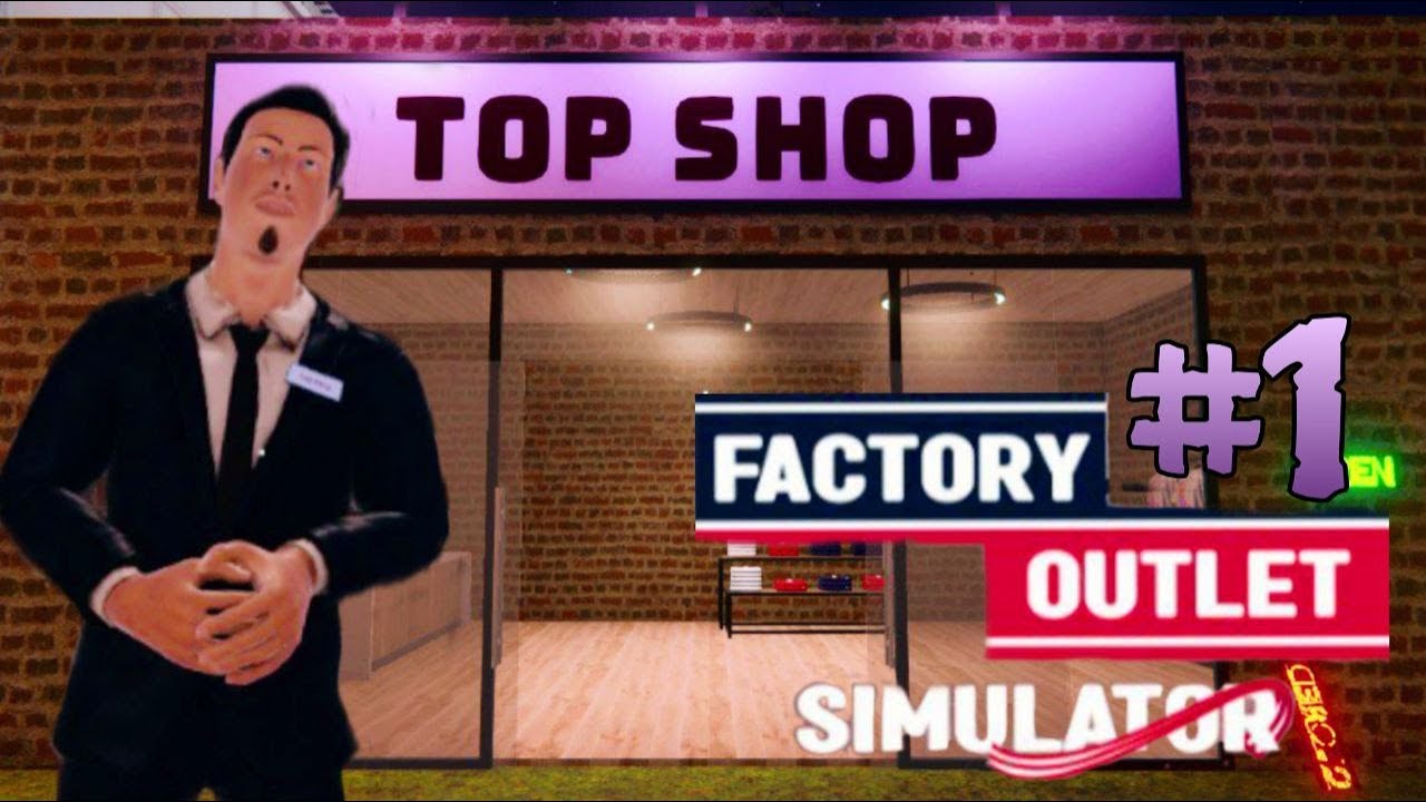 Создал свой бренд | FACTORY OUTLET SIMULATOR - YouTube