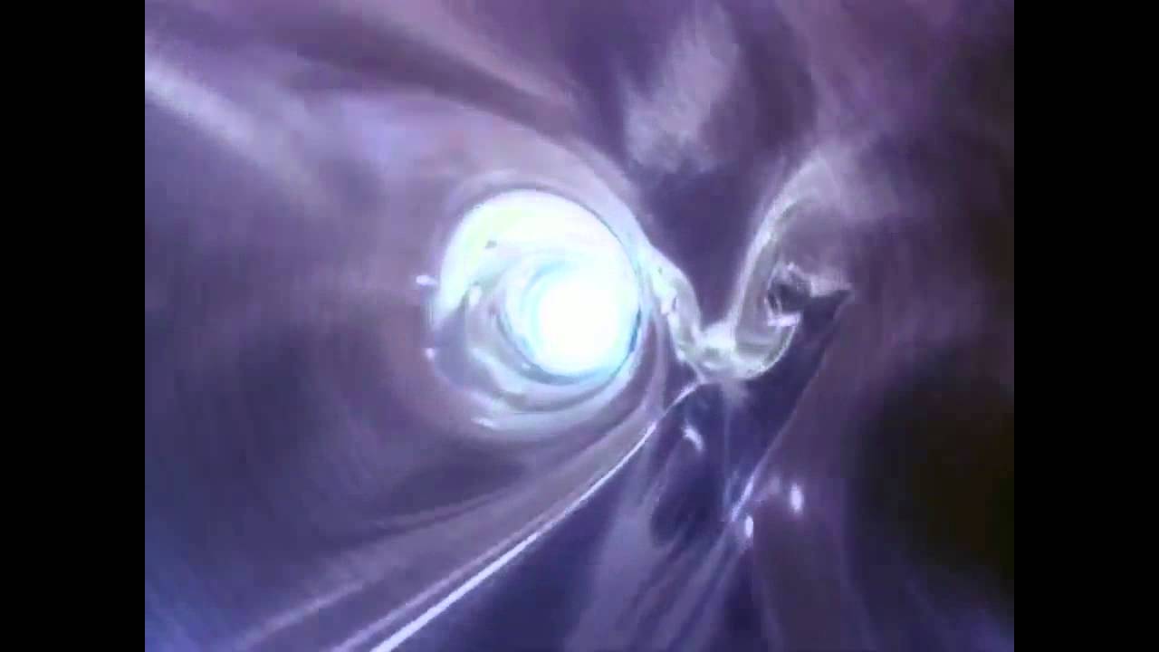 Doctor Who slitscan tunnel - YouTube