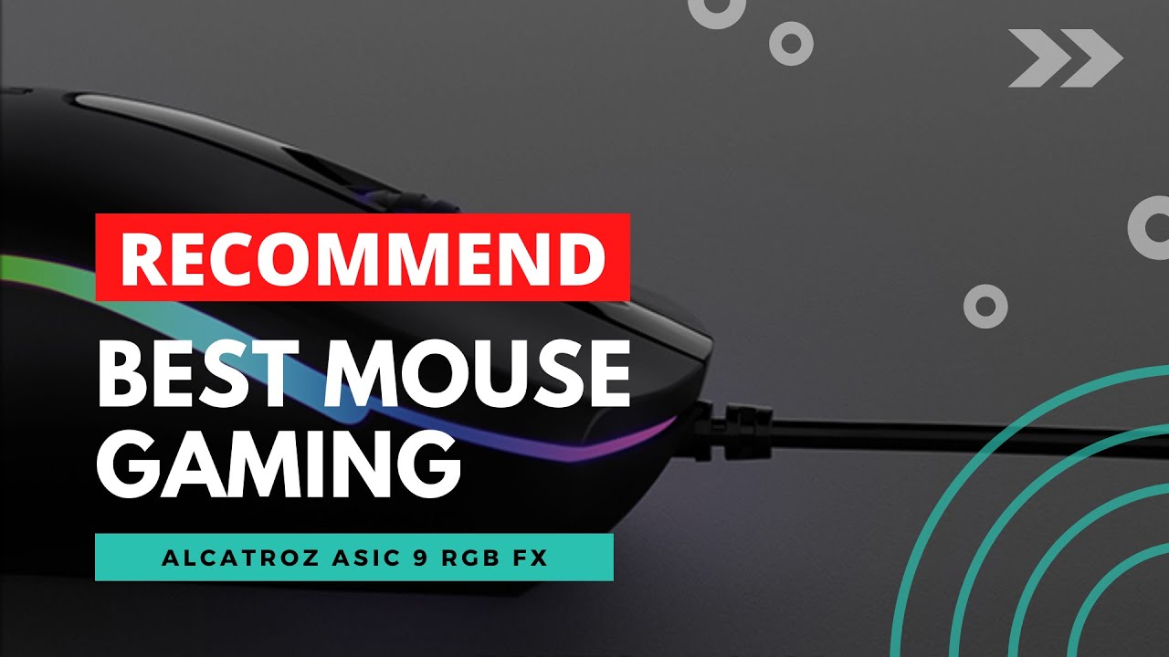 mouse gaming murah terbaik 2021 alcatroz Asic 9 rgb fx - YouTube