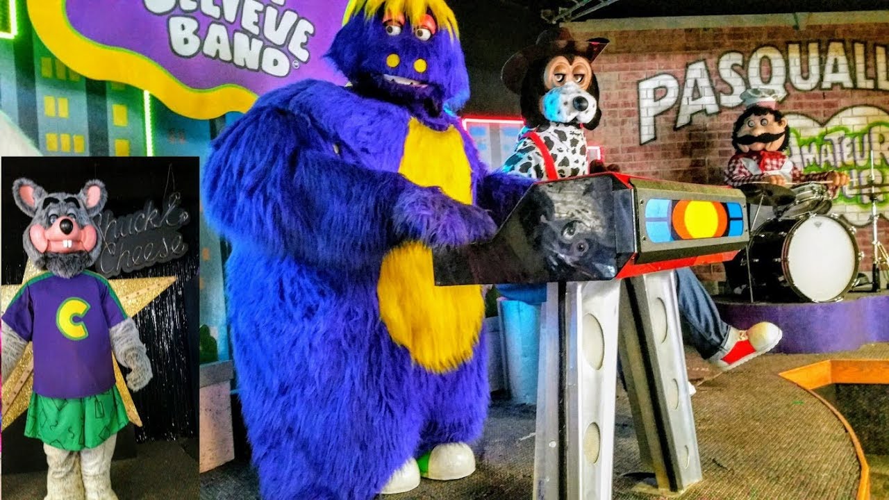 Let's Have A Party "Animatronics" At Chuck E Cheese's Live 3-stage ...