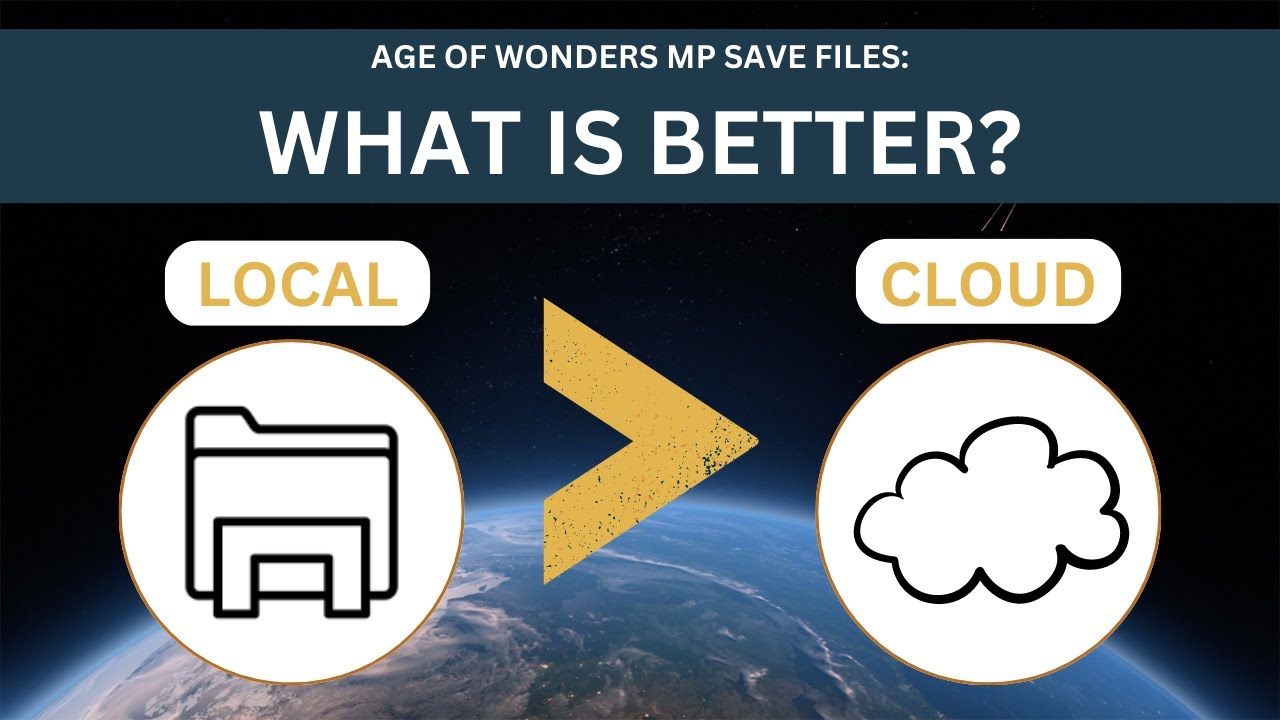Age of Wonders - Debating If Local or Cloud Multiplayer Save Files are Better - YouTube