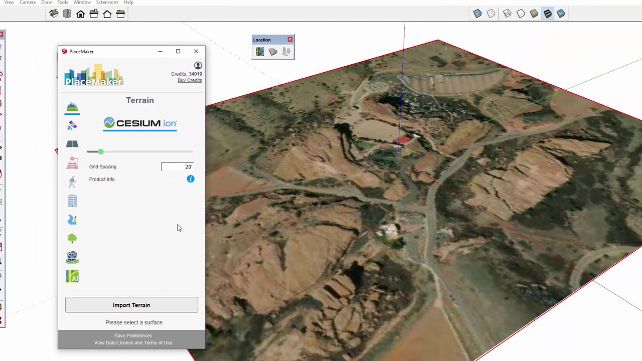 PlaceMaker Version 3 Importing Terrain - YouTube