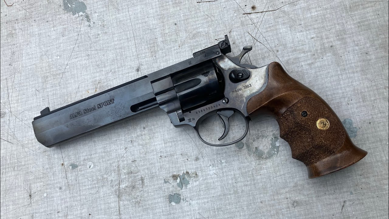 Recenze revolveru Alfa steel sport 3863 - YouTube