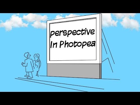 How to place anything in perspective on Photopea | Photopea tutorial ...
