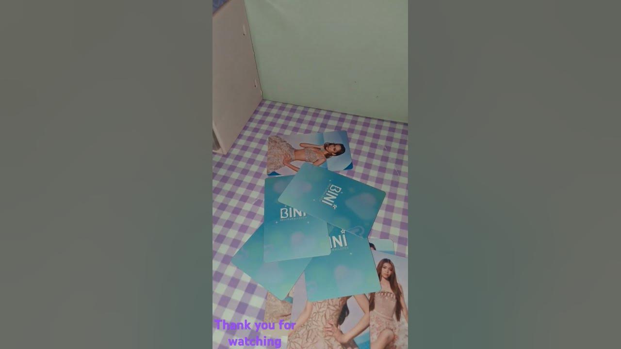 abs abn. ball 2025 photo card ng bini - YouTube