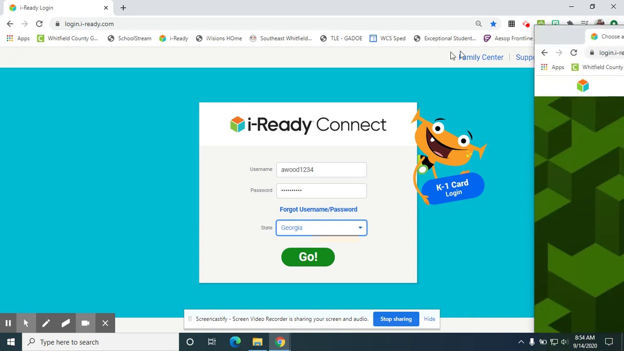 iReady Login Info - YouTube