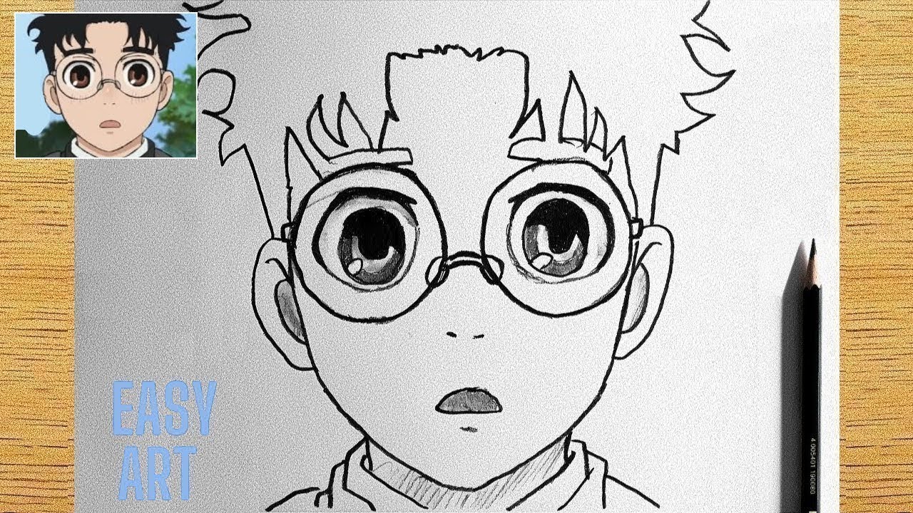 Simple & Easy Steps To Draw Okarun Base Form || How to Draw OKARUN From ...