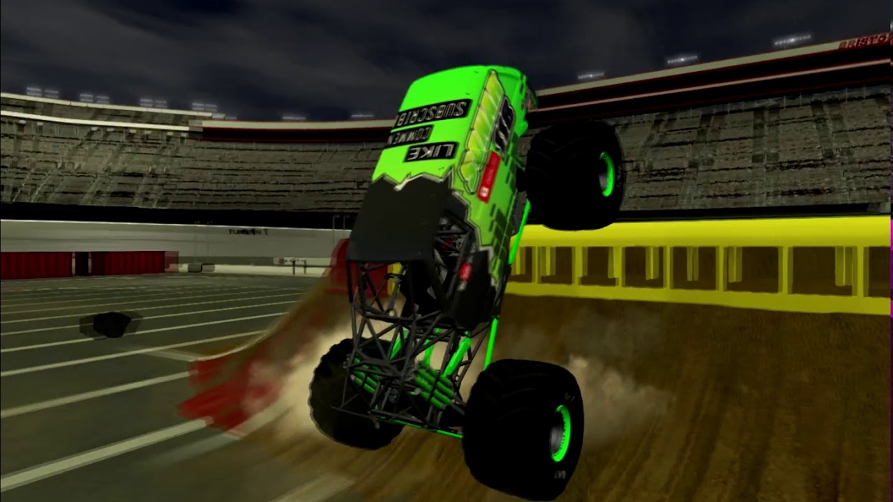 BeamNG Monster Truck Freestyle: Sonar 118 @ Custom Bristol Motor ...