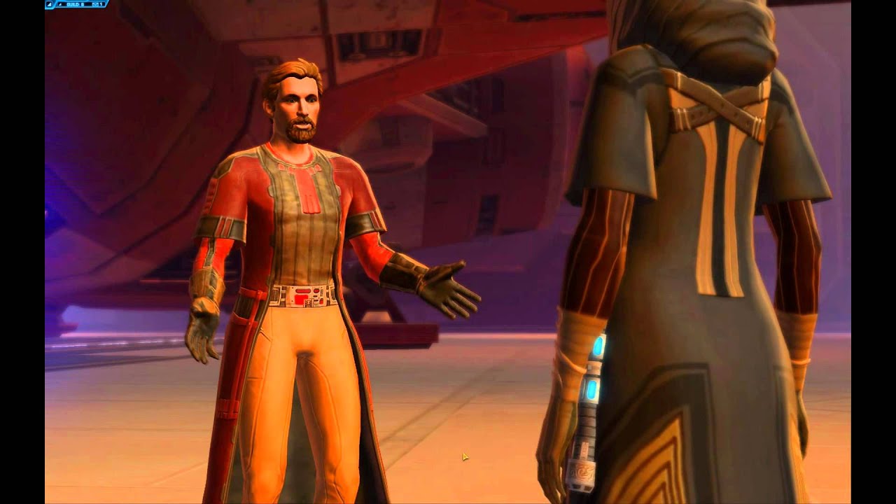 SWTOR Tharan Cedrax Invites Himself Aboard (Shadow Town)- Jedi Consular ...