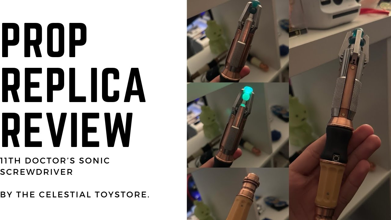 Celestial Toystore's 11th Doctor's Sonic Screwdriver 2025 | Review - YouTube