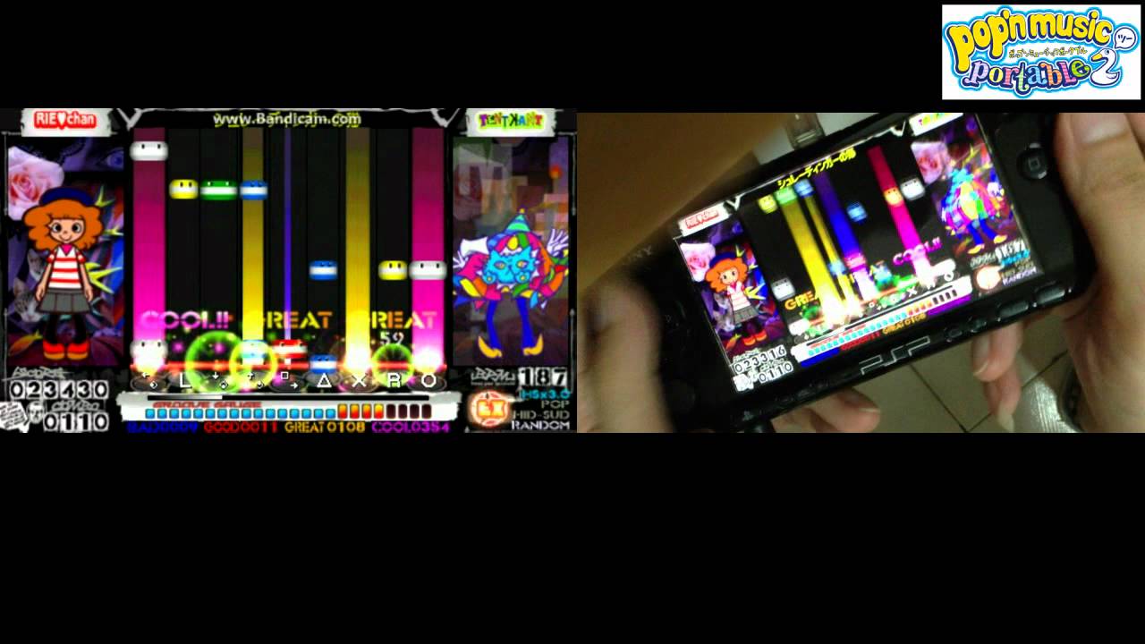 [PSP][PMP2][手元動画] Pop'n Music Portable 2 - TOY CONTEMPORARY [EX][RANDOM ...