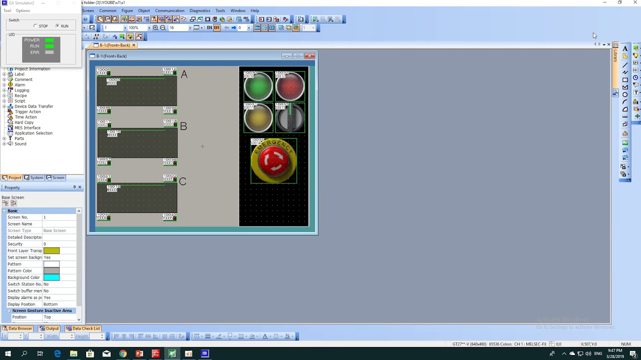 วิธีเชื่อมต่อ GX works2 กับ GT Designer3 - YouTube