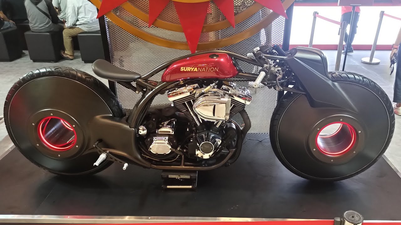 2023 ICONIC BIKE SURYANATION NEO BOARDTRACKER HUBLESS WHEELS 2000 ...