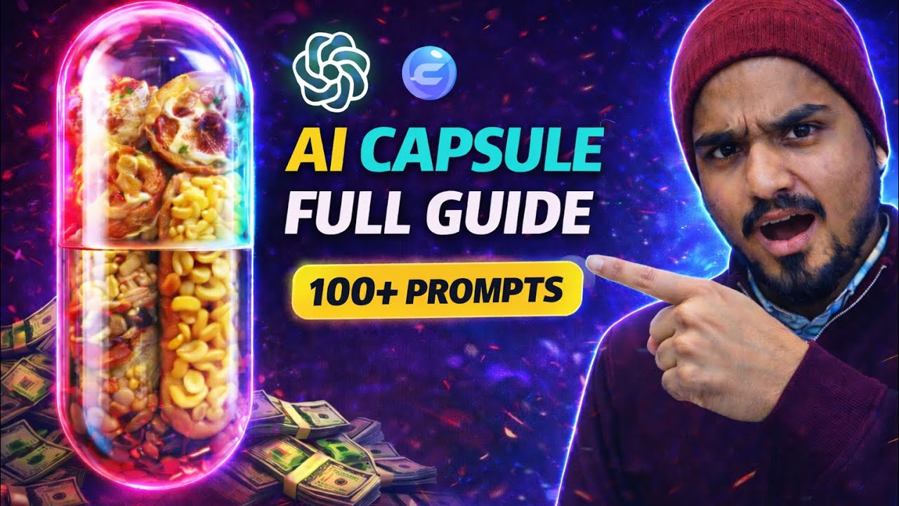 Ai genereted viral capsule food kaise bnaye |Full Guide #ai # ...