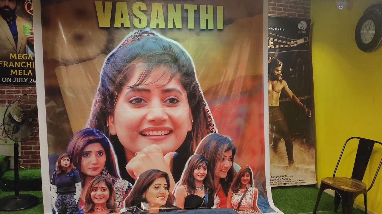 Vasanthi Grand Welcome Exclusive Visuals#BB6 Telugu Vasanthi ...