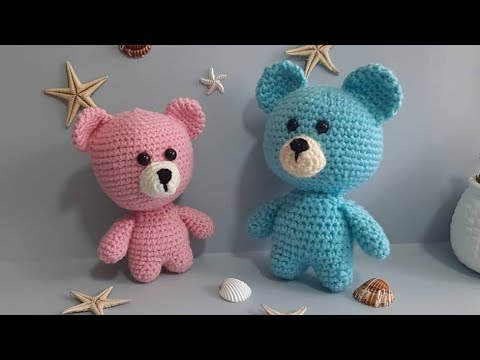 tığ işi kolay amigurumi ayıcık yapımı /örgü modelleri