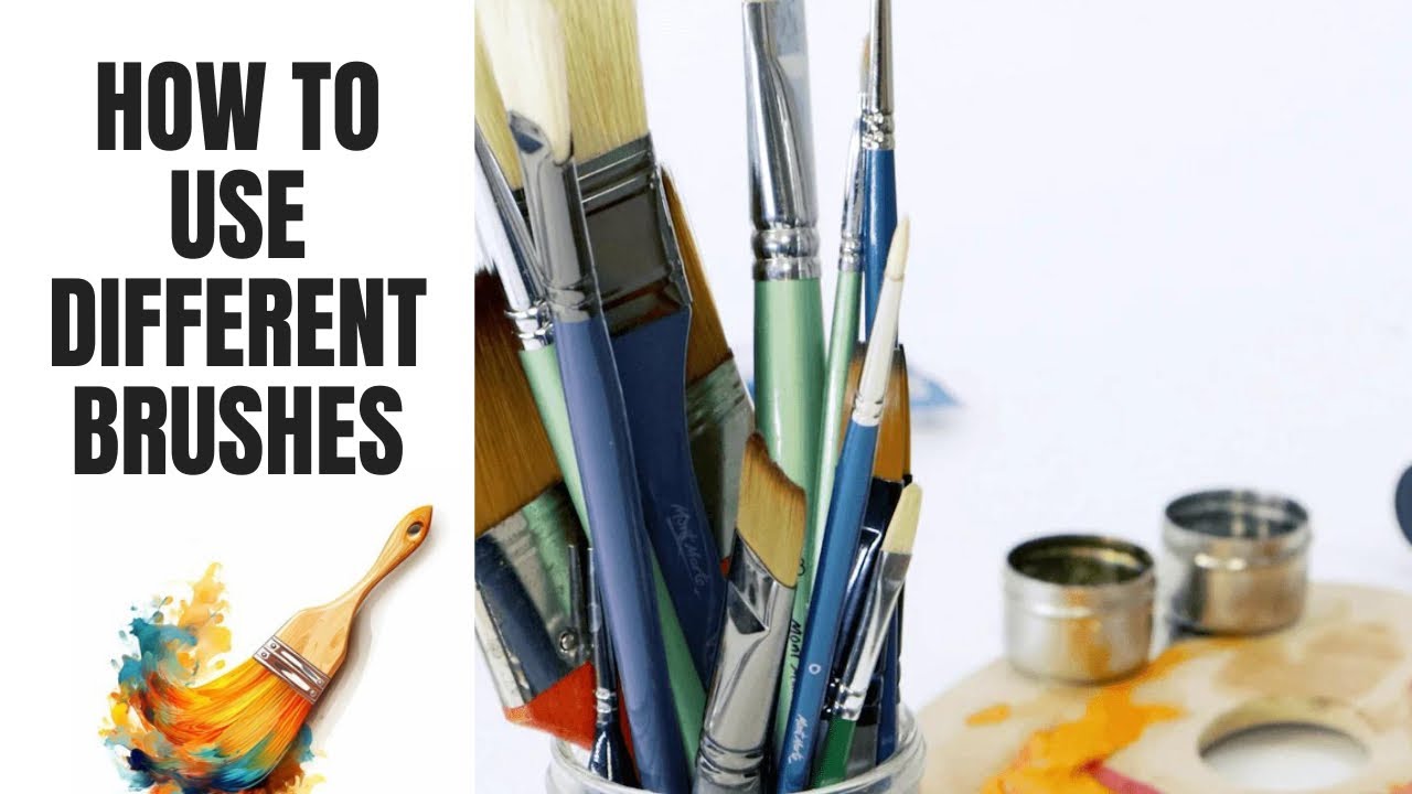 Exploring Basic Brush Techniques in Painting - YouTube