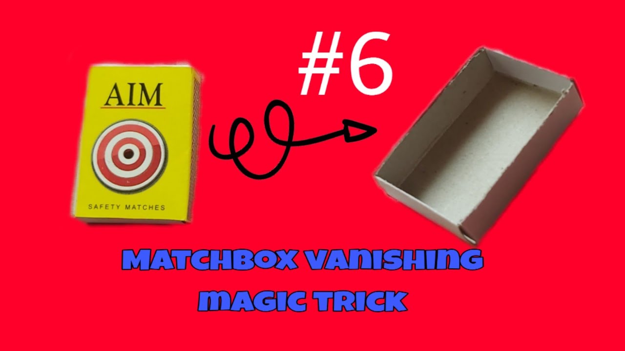 Matchbox Cover Vanishing Magic Trick .REVEALED & EXPLAINED. #6 - YouTube