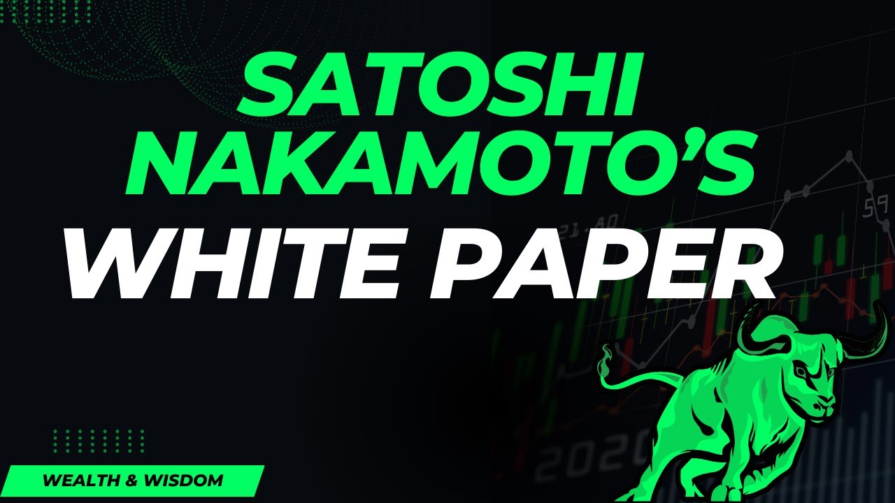Satoshi Nakamoto's Bitcoin White Paper: A Peer-to-Peer Electronic Cash ...