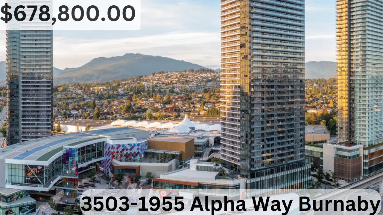[New Listing] 3503-1955 Alpha way Burnaby - YouTube