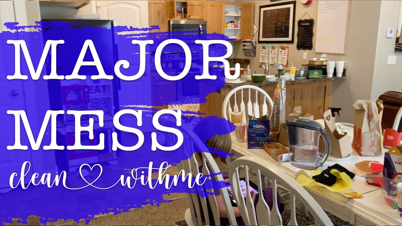 Triaging a MAJOR MESS! | Clean With Me - YouTube