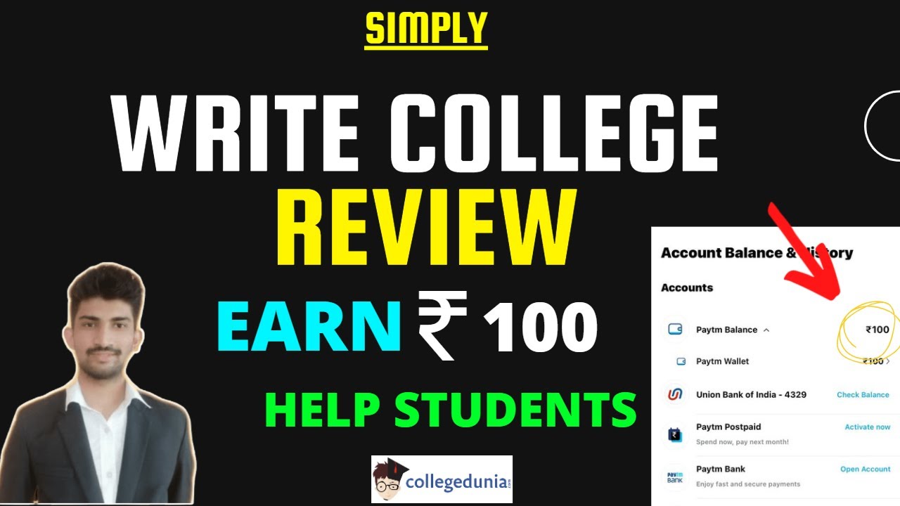 Write College Review and Earn ₹100 | Review your College on ...