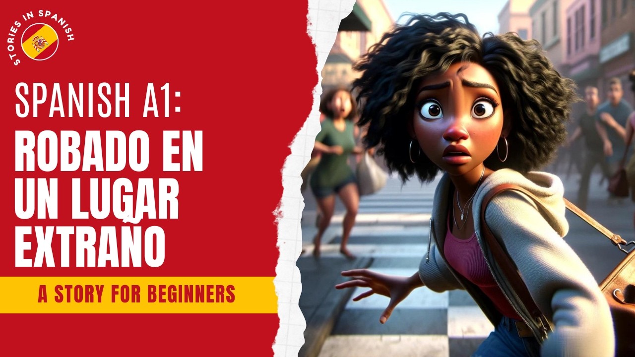 Reporting a Robbery – Learn through Spanish Dialogue (Beginners A1 ...