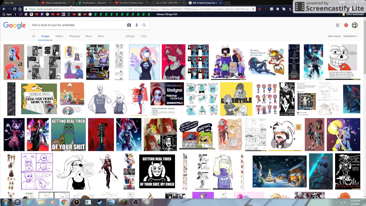 mario undertale kid IM TIRED OF YOUR BS M9 - YouTube