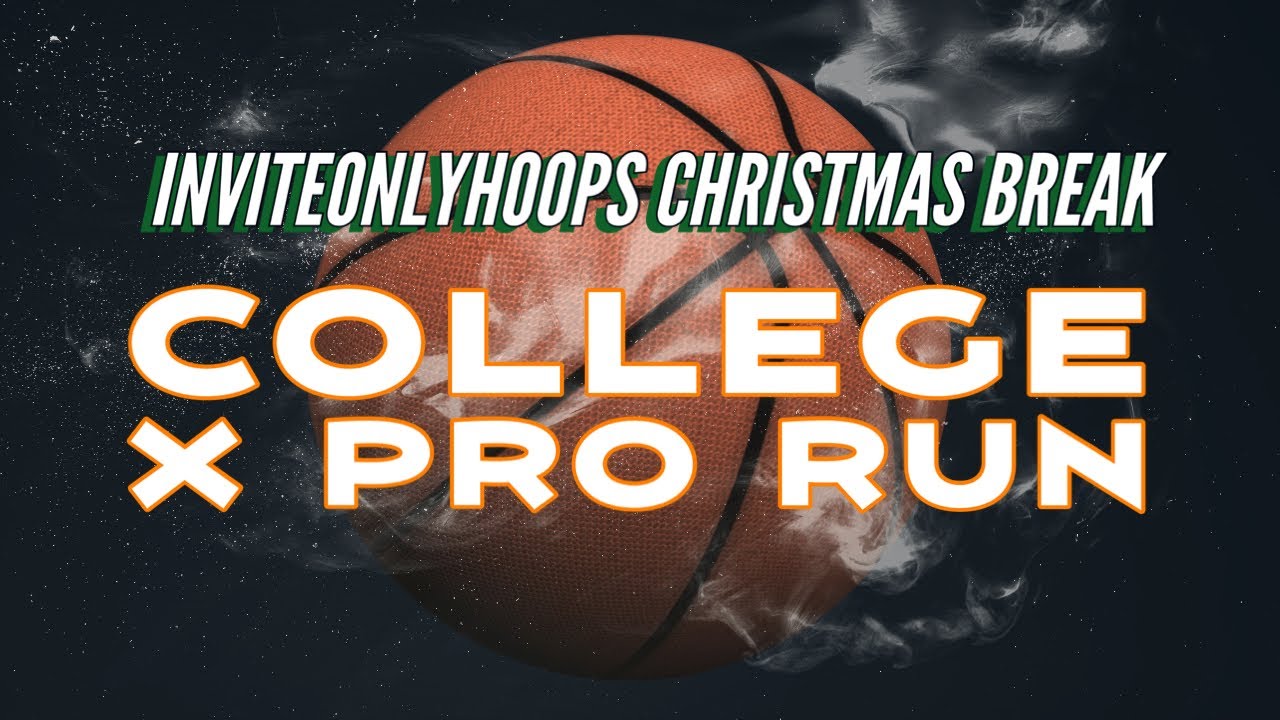 COLLEGE x PRO CHRISTMAS BREAK RUN - YouTube