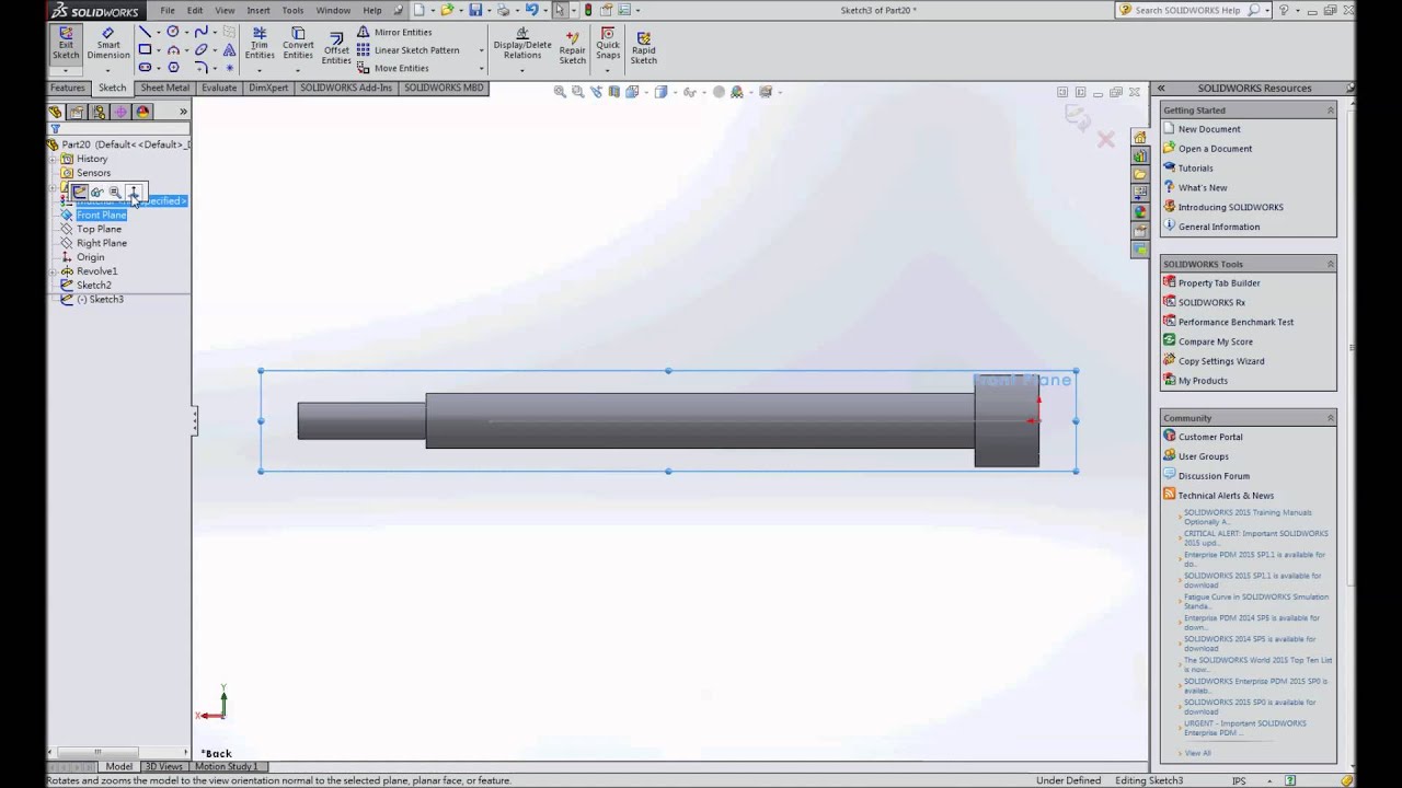 Section 2.7 Threaded Shaft - YouTube