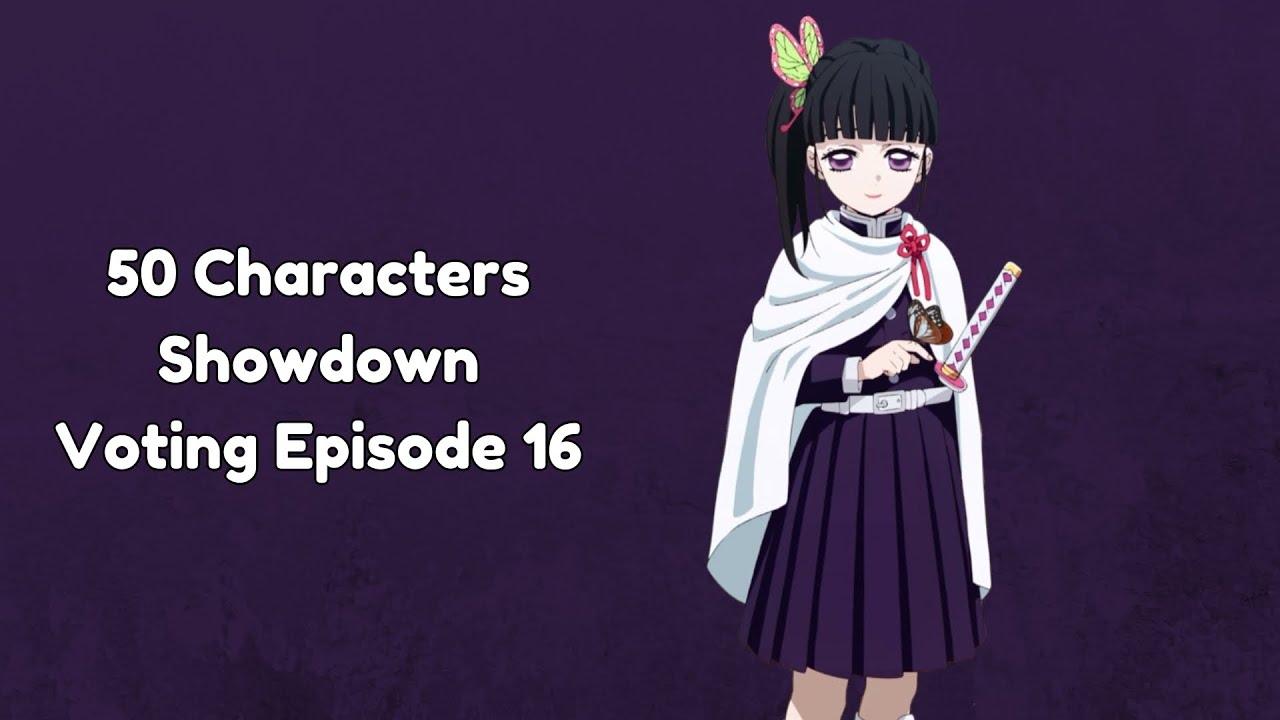 50 Characters Showdown Voting Episode 16 - YouTube