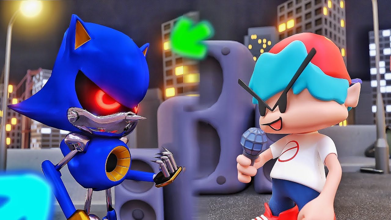 VS. Metal Sonic 3D | FNF Mod | Animation - YouTube