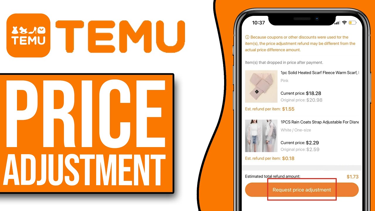 How To Get A Price Adjustment On Temu (2024) - YouTube