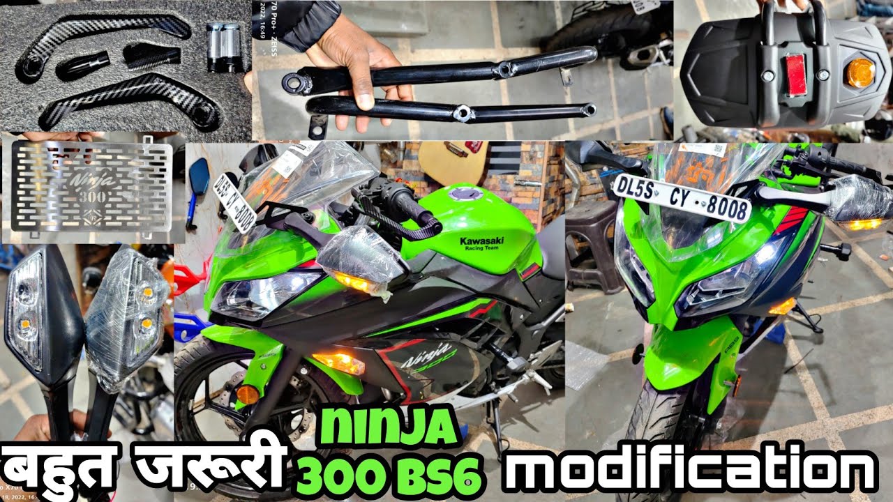 kawasaki ninja 300 modified ninja 300 must have modification | Ninja ...