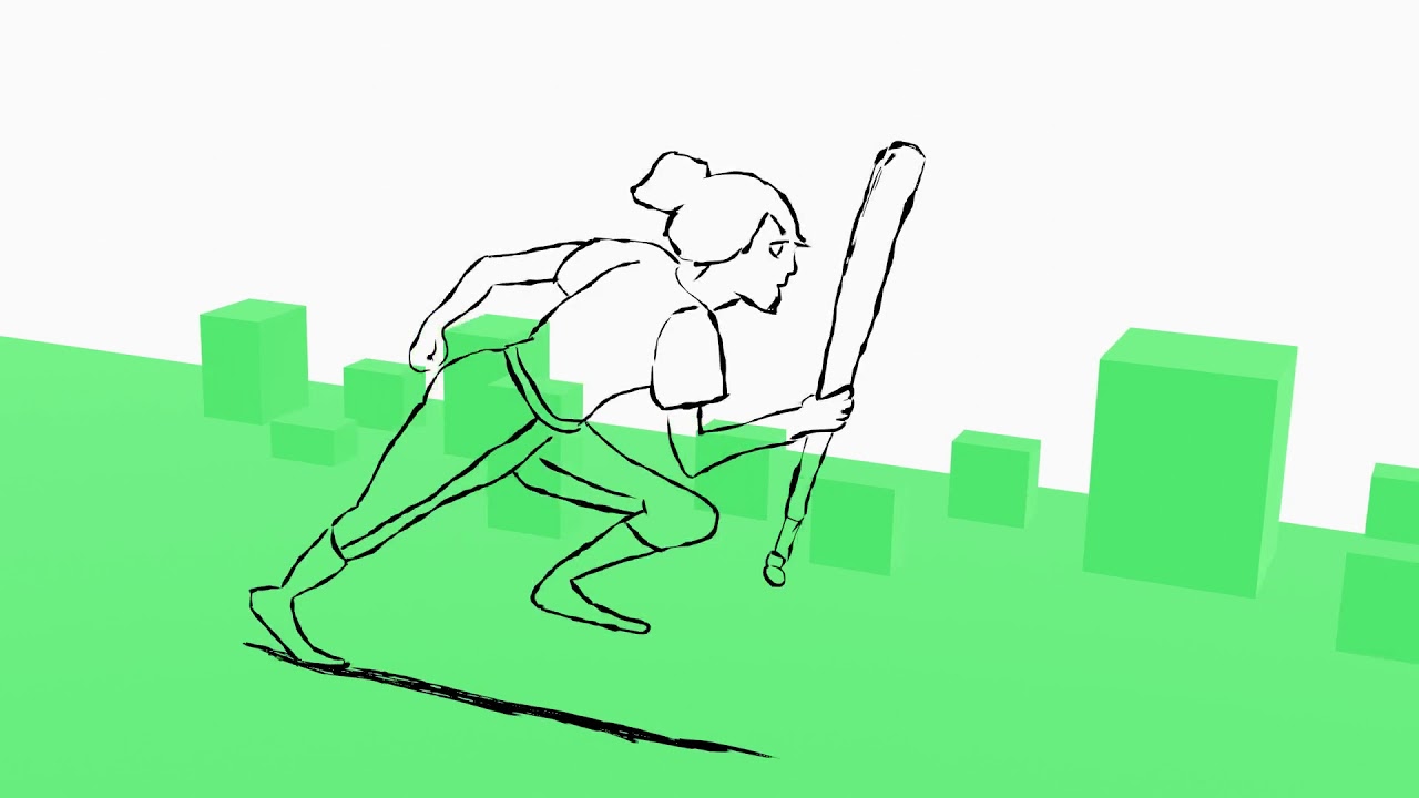 anime run cycle - YouTube