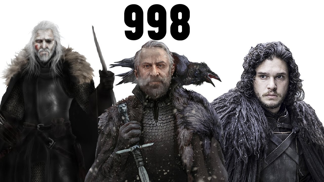 The Many Lord Commanders of The Night's Watch (Game of Thrones) - YouTube