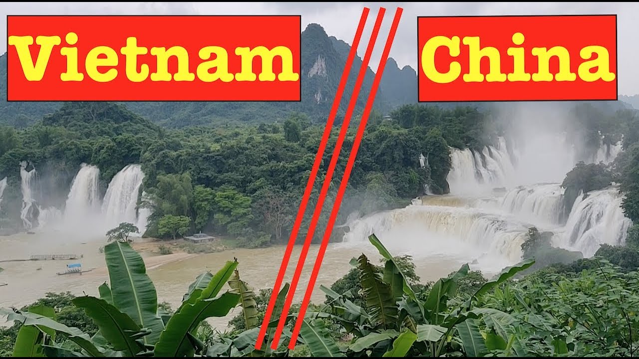 Guangxi China / Vietnam Border! Detian Waterfalls | Best in Guangxi ...