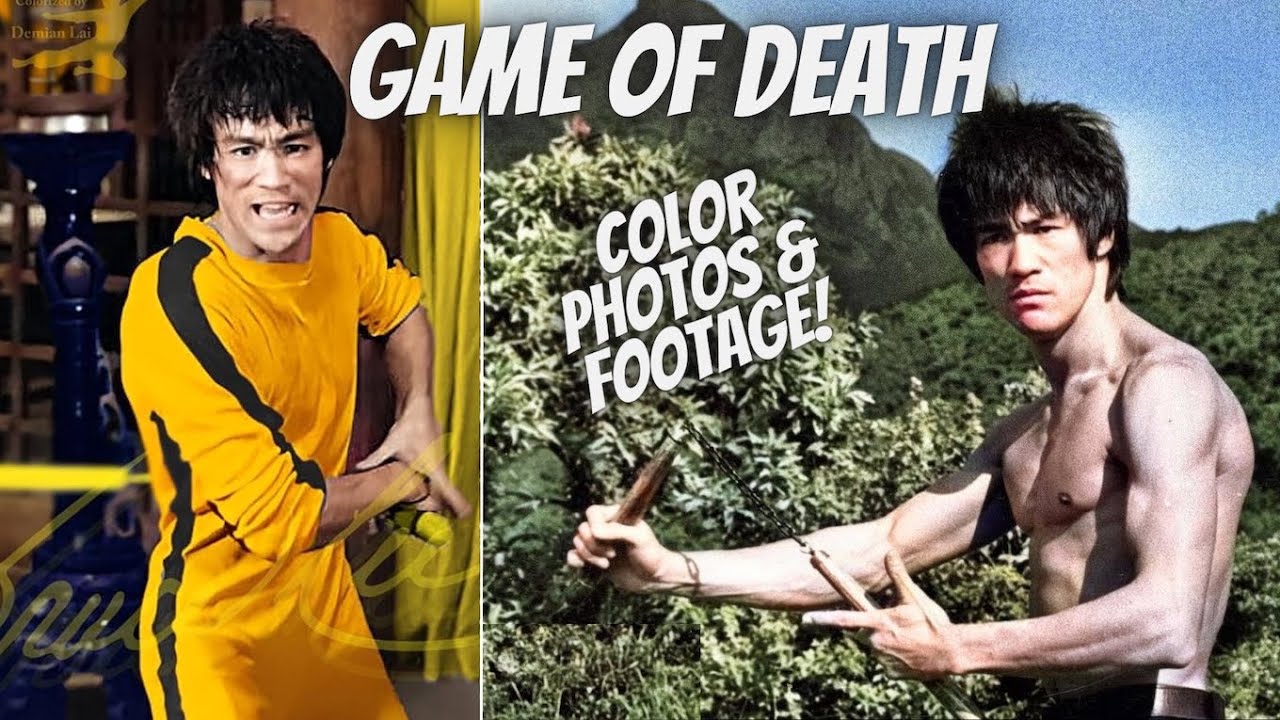 BRUCE LEE in Game of Death! The Game of Death COLOR PHOTO Collection ...