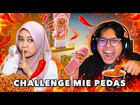 CHALLENGE MIE PEDAS SAMBIL DIKEJAR AIR DTOWER INI‼️😱 | Roblox Indonesia