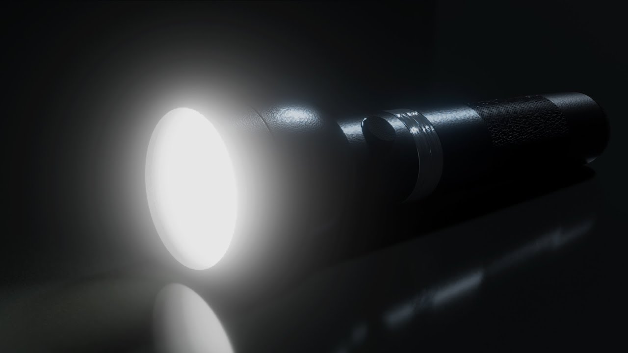 Learning Blender in 30 Days | Day 17: Flashlight - YouTube