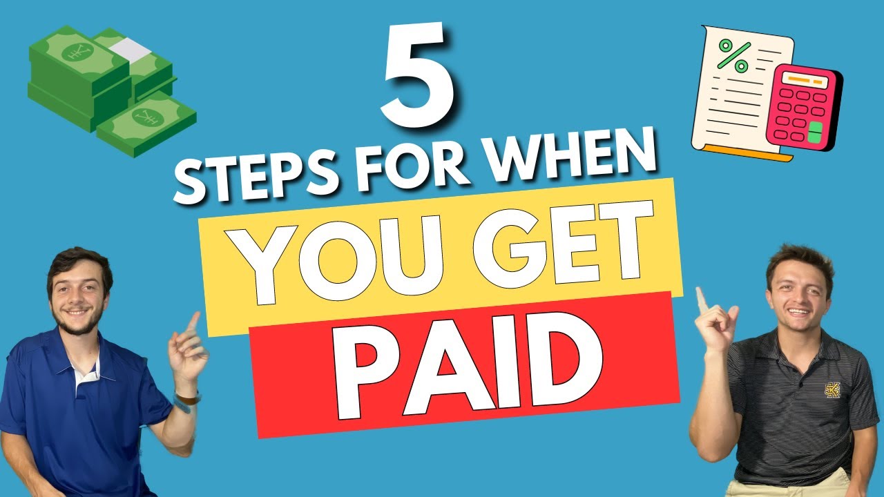 Do THIS Before You Spend Your Next Paycheck - 5 Steps For When You Get ...