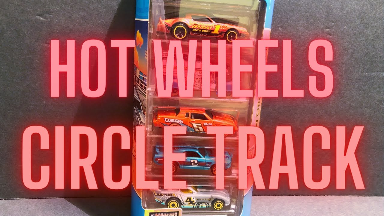 OPENING HOT WHEELS CIRCLE TRACK 1/64 DIECAST CARS 5 PACK - YouTube