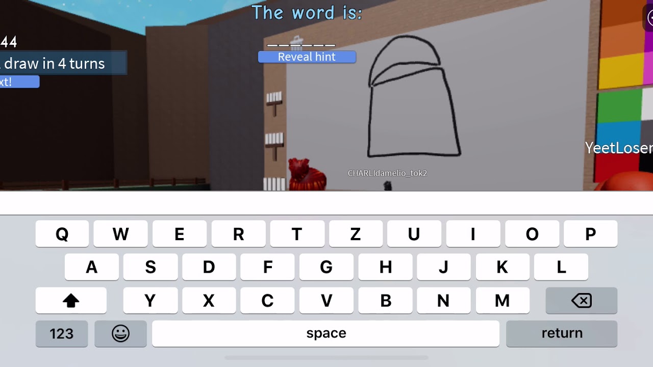 Playing GUESS THE DRAWING (Roblox) - YouTube