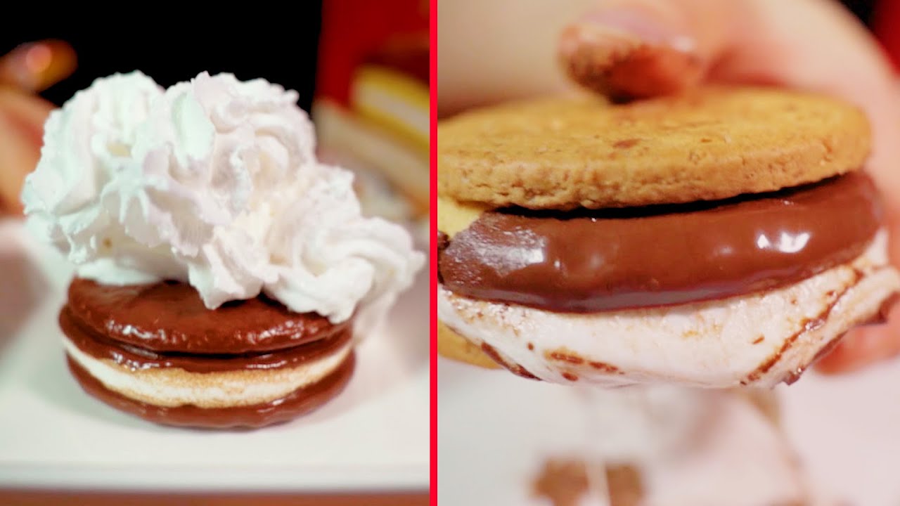 How to eat Choco Pie deliciously - YouTube