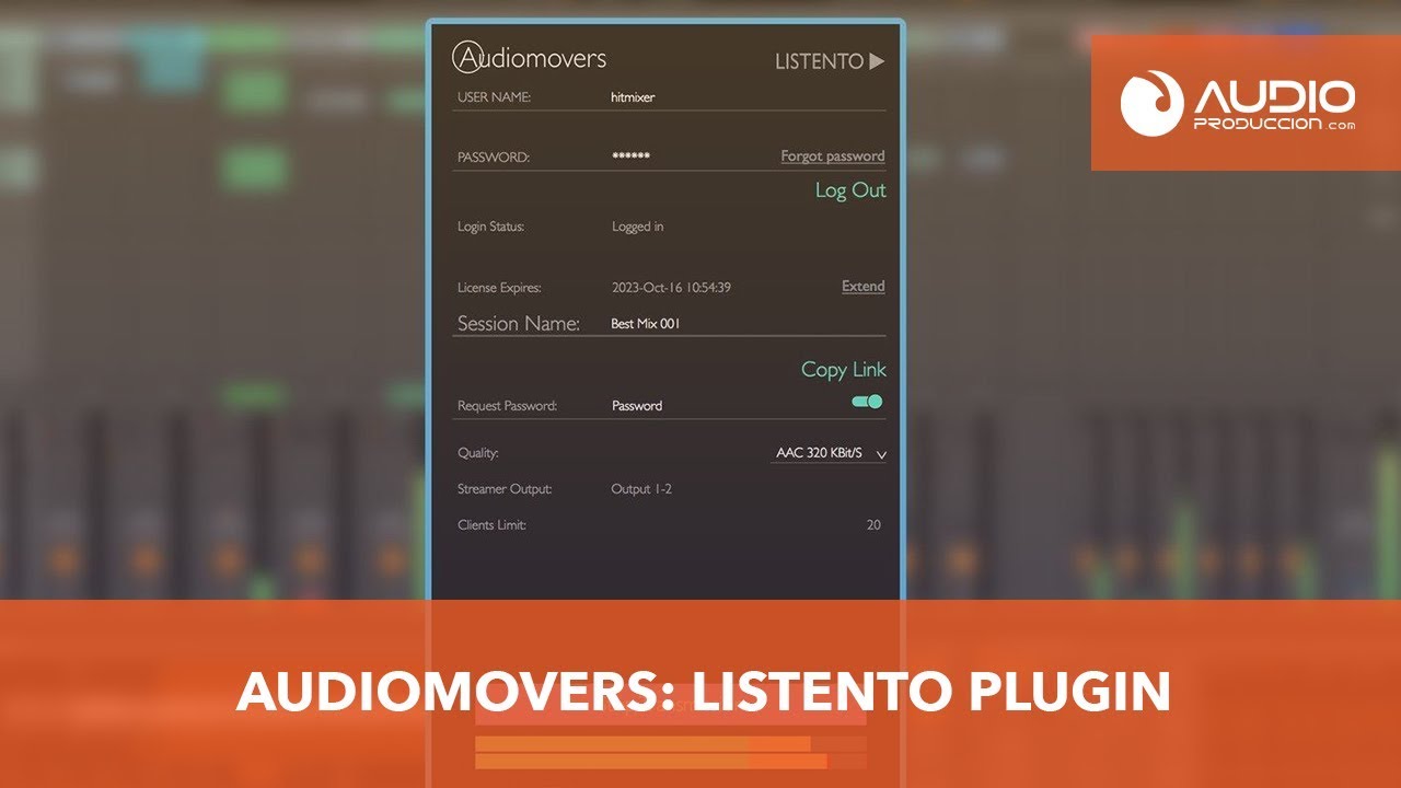 Audiomovers "ListenTo" Plugin - Trabaja Remotamente Con Clientes - YouTube