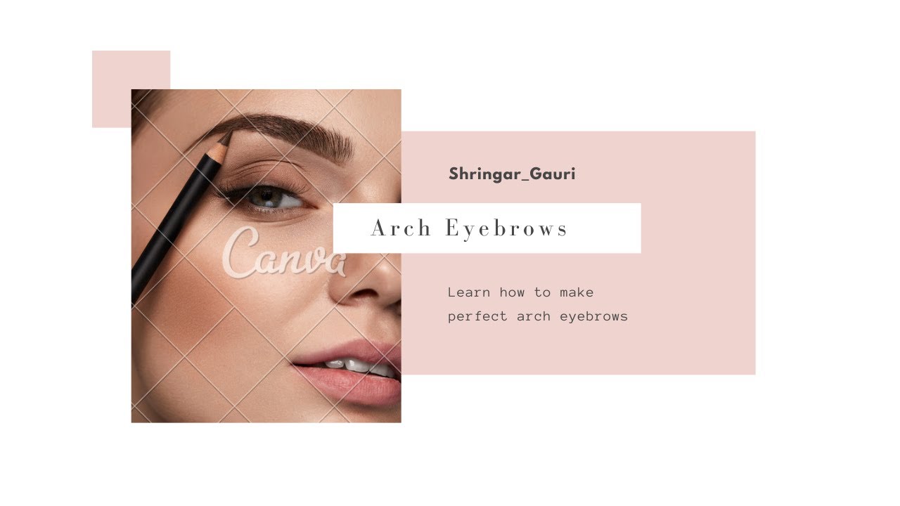 Arch Eyebrows Threading Tutorial for Beginners | Shringar_Gauri - YouTube