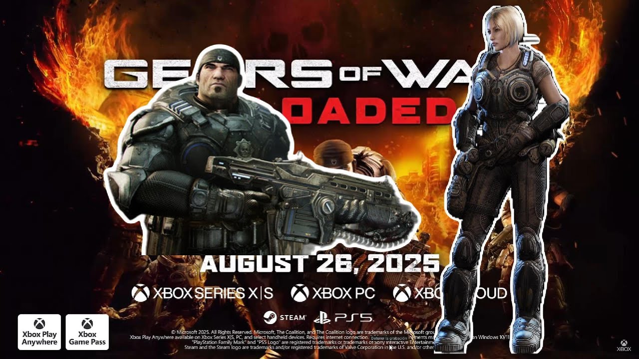 NUEVA BETA Y SKINS DE MARCUS FENIX Y ANIA STROUD - GEAR OF WAR RELOADED ...