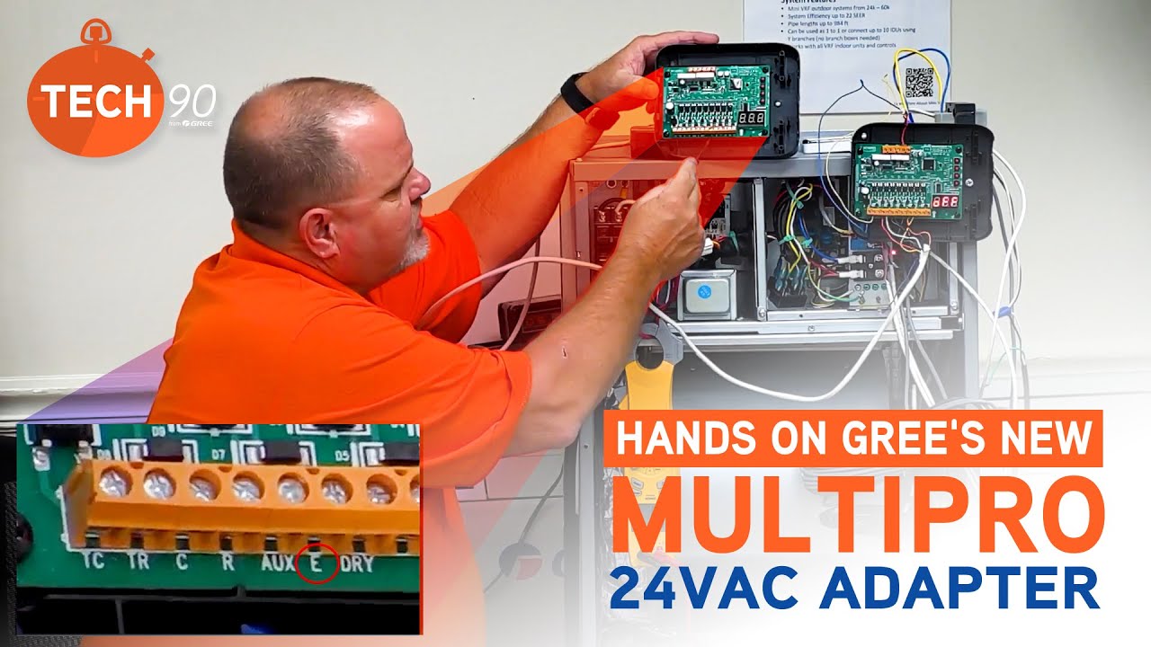 HANDS-ON! Optimizing HVAC Performance: Inside GREE's New MultiPro 24VAC ...
