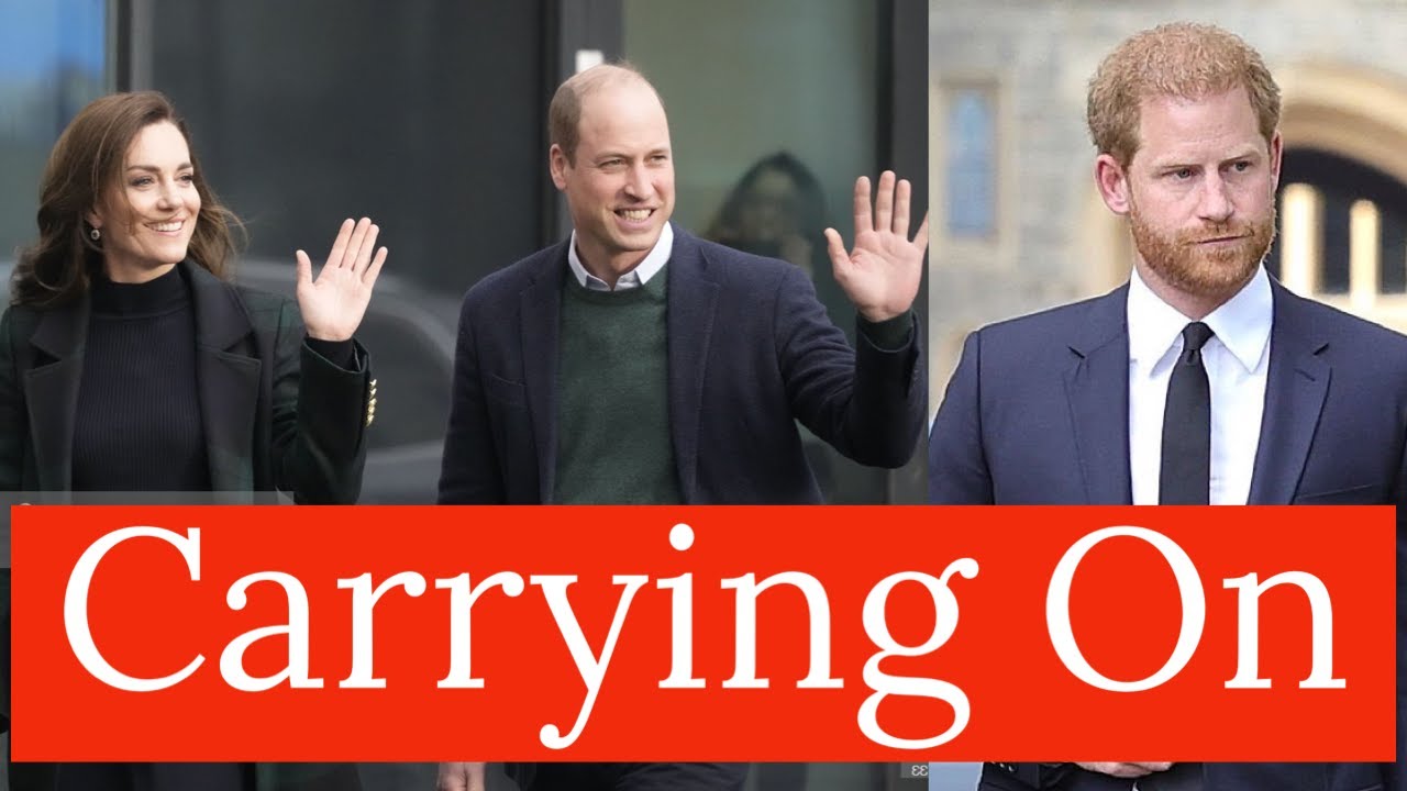 Prince William And Kate Middleton Ignore Prince Harrys Spare Memoir